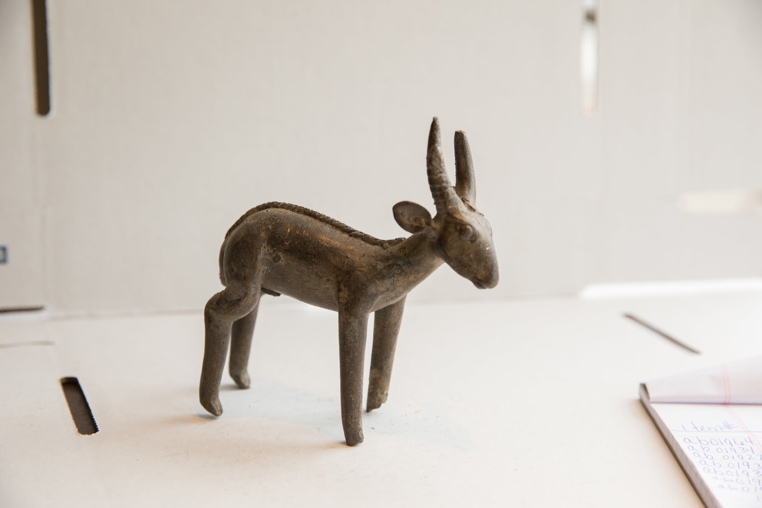 Vintage African Imperfect Antelope Sculpture
