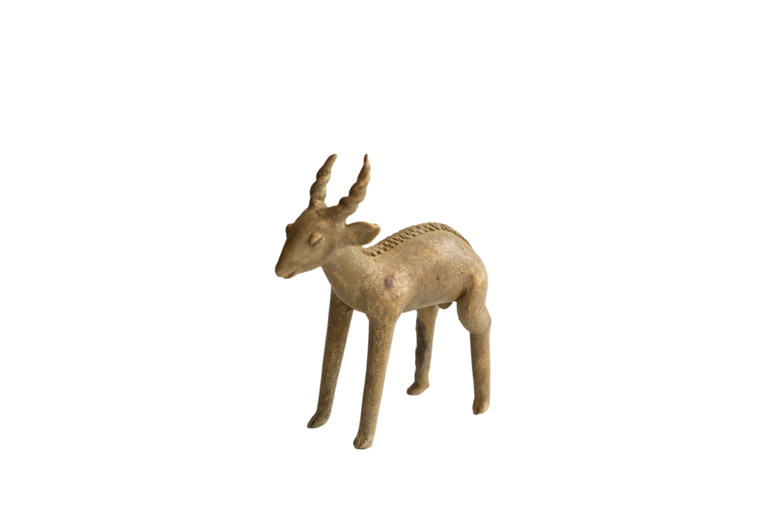 Vintage African Antelope Sculpture