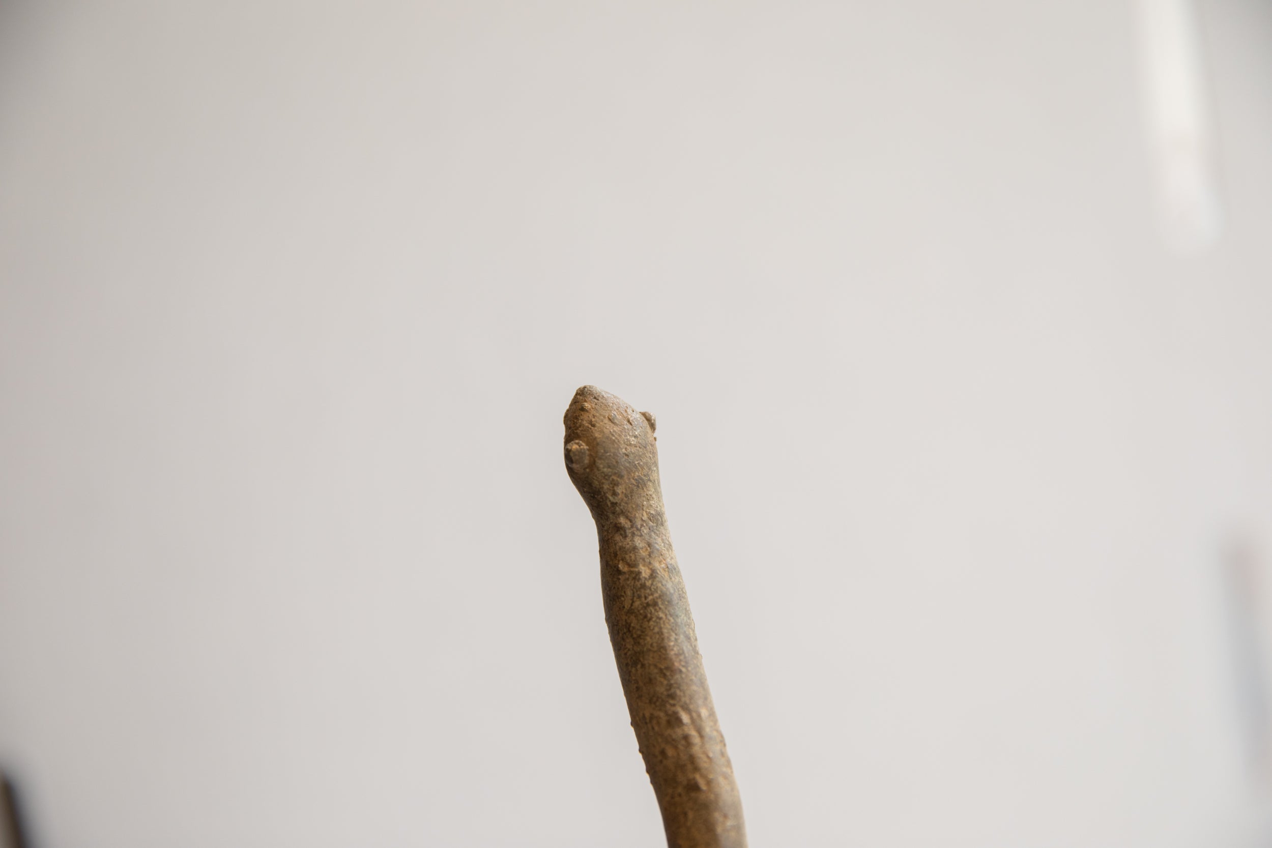 Vintage African Slithering Snake Figurine