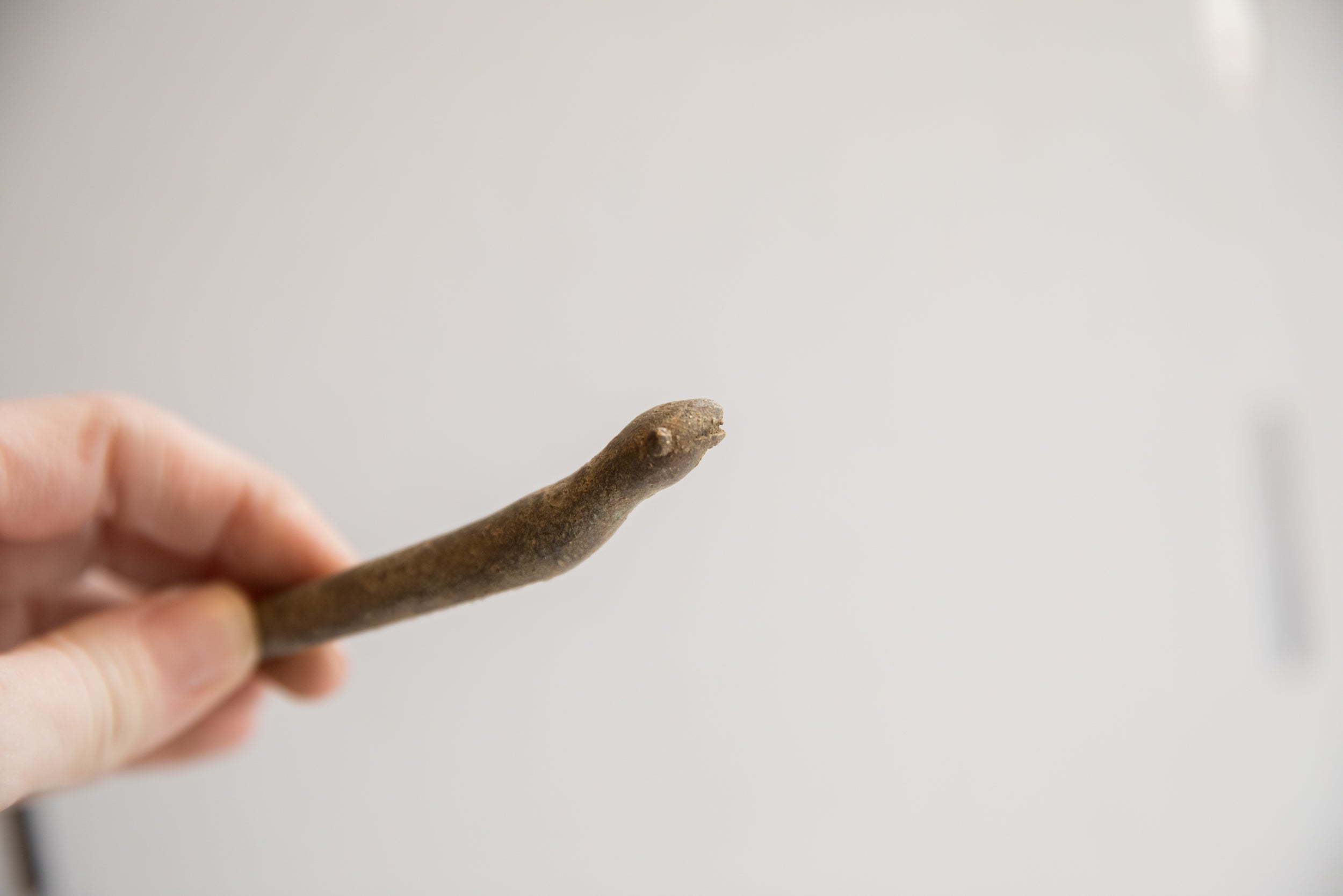 Vintage African Slithering Snake Figurine