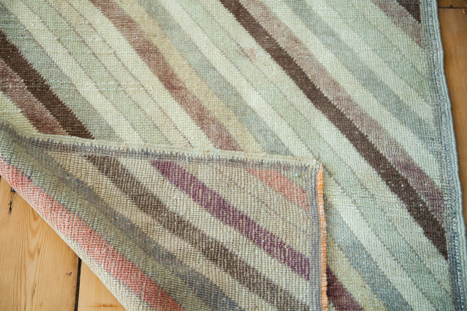 Vintage Tulu Turkish Rug 3' x 3'8" | circa 1960s