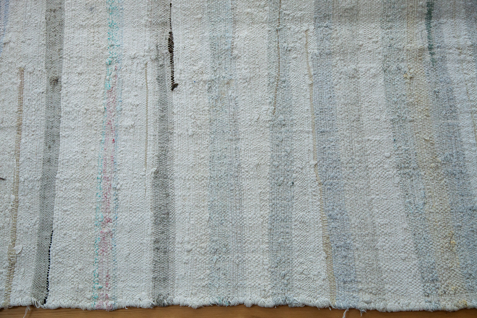 7.5x10 Vintage Rag Rug Carpet