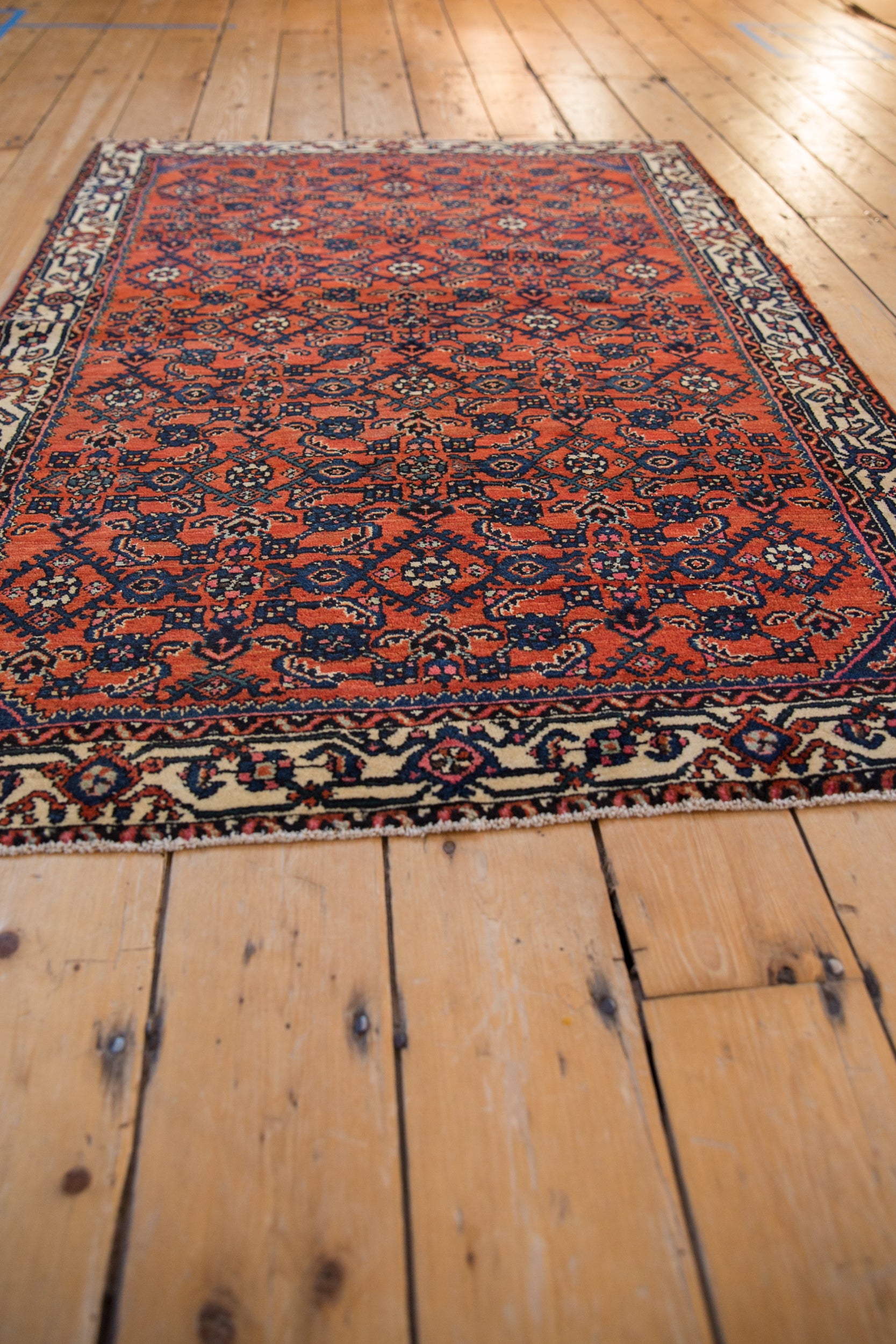 Vintage Engelas Persian Rug 3'5" x 4'10" | circa 1920s
