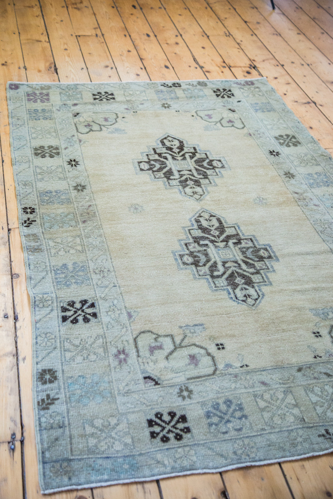 4x7 Vintage Oushak Rug / ONH item ee001616