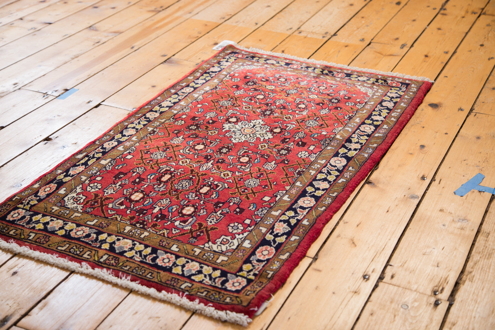 Vintage Hamadan Persian Rug 2'4" x 4' | circa 1980s – Item #ee001677