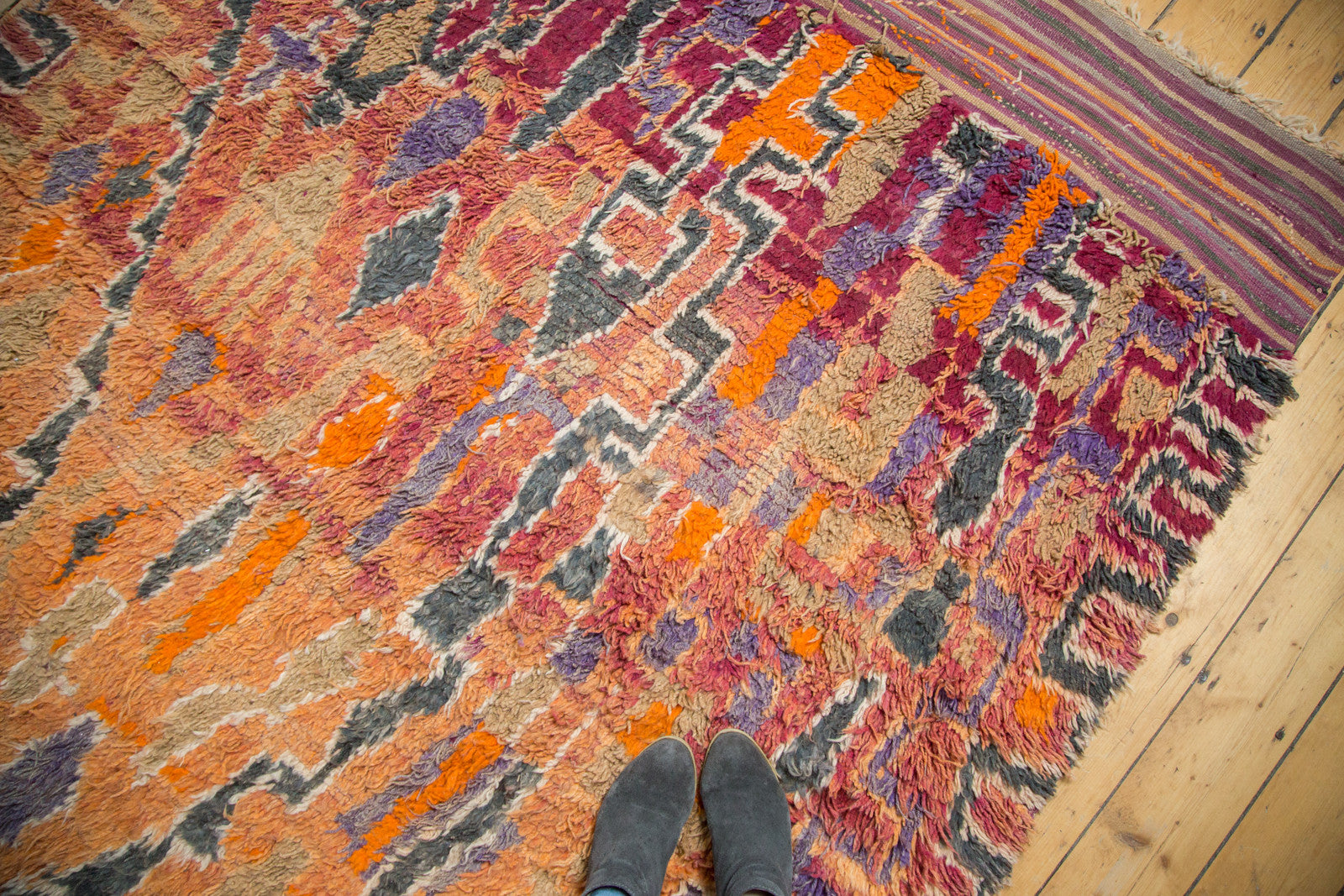 Vintage Moroccan Carpet 6'3" x 11'1" | circa 1960s