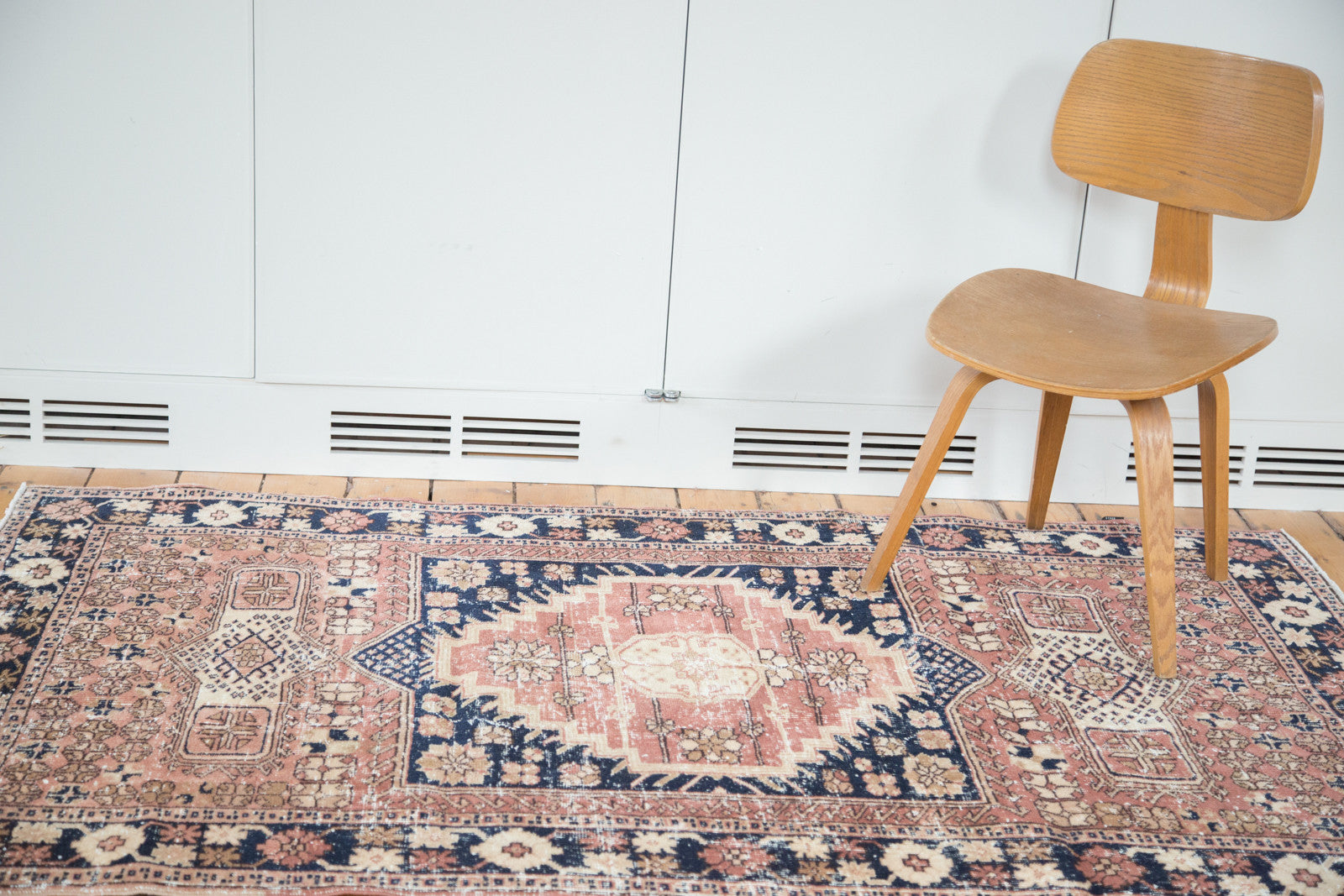 4x7 Distressed Oushak Area Rug