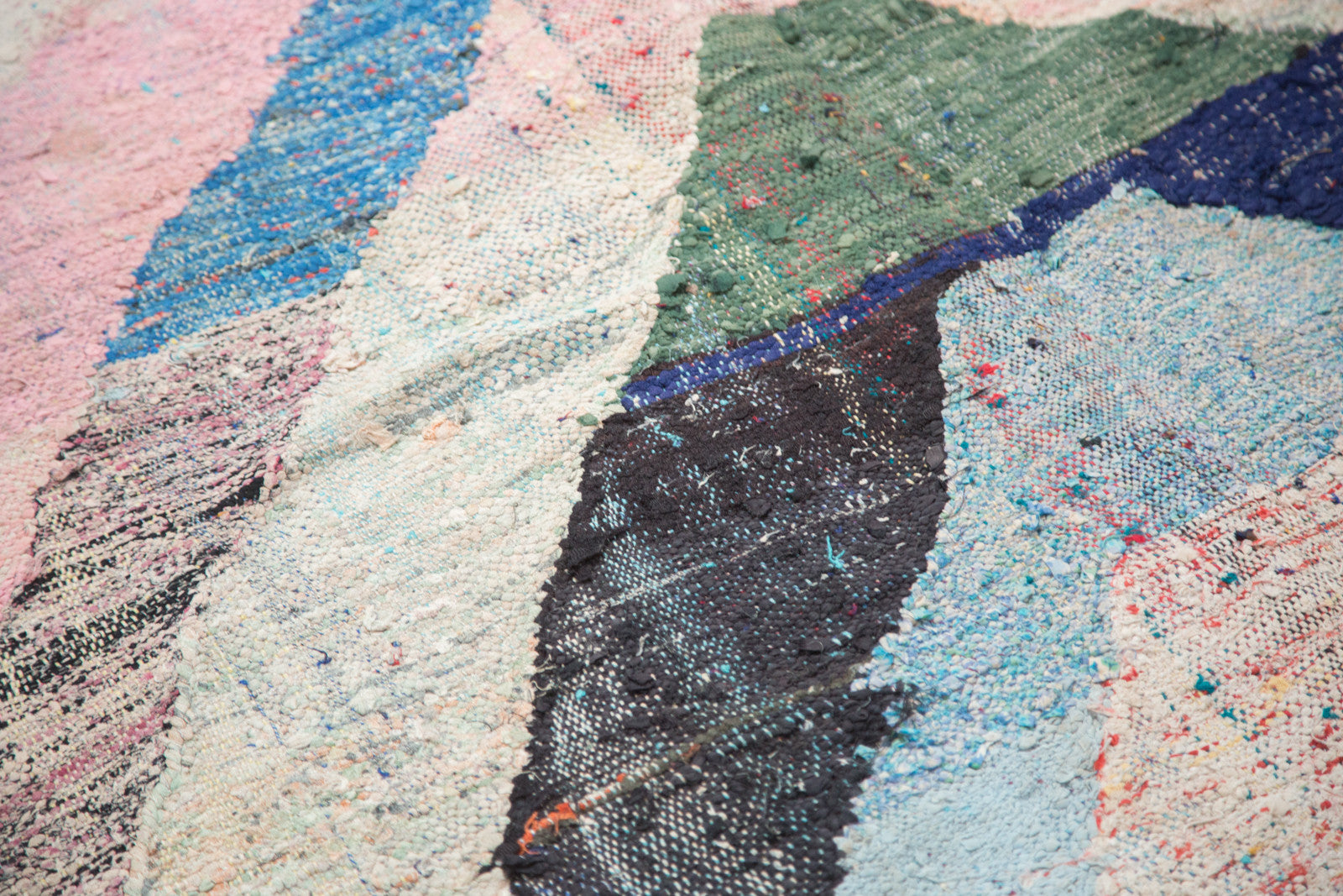 5x9 Vintage Rag Rug Carpet