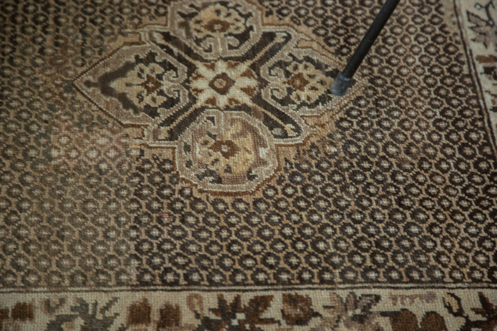 3x3 Vintage Oushak Square Rug