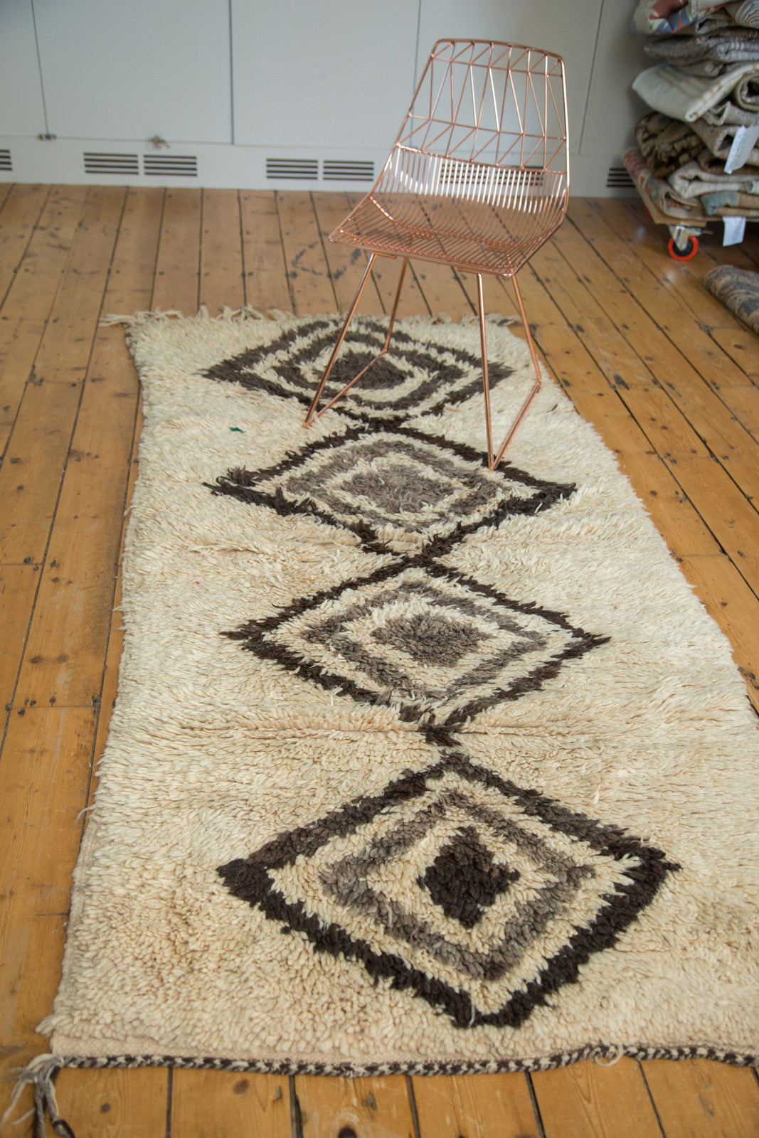 3.5x7.5 Vintage Moroccan Rug Runner