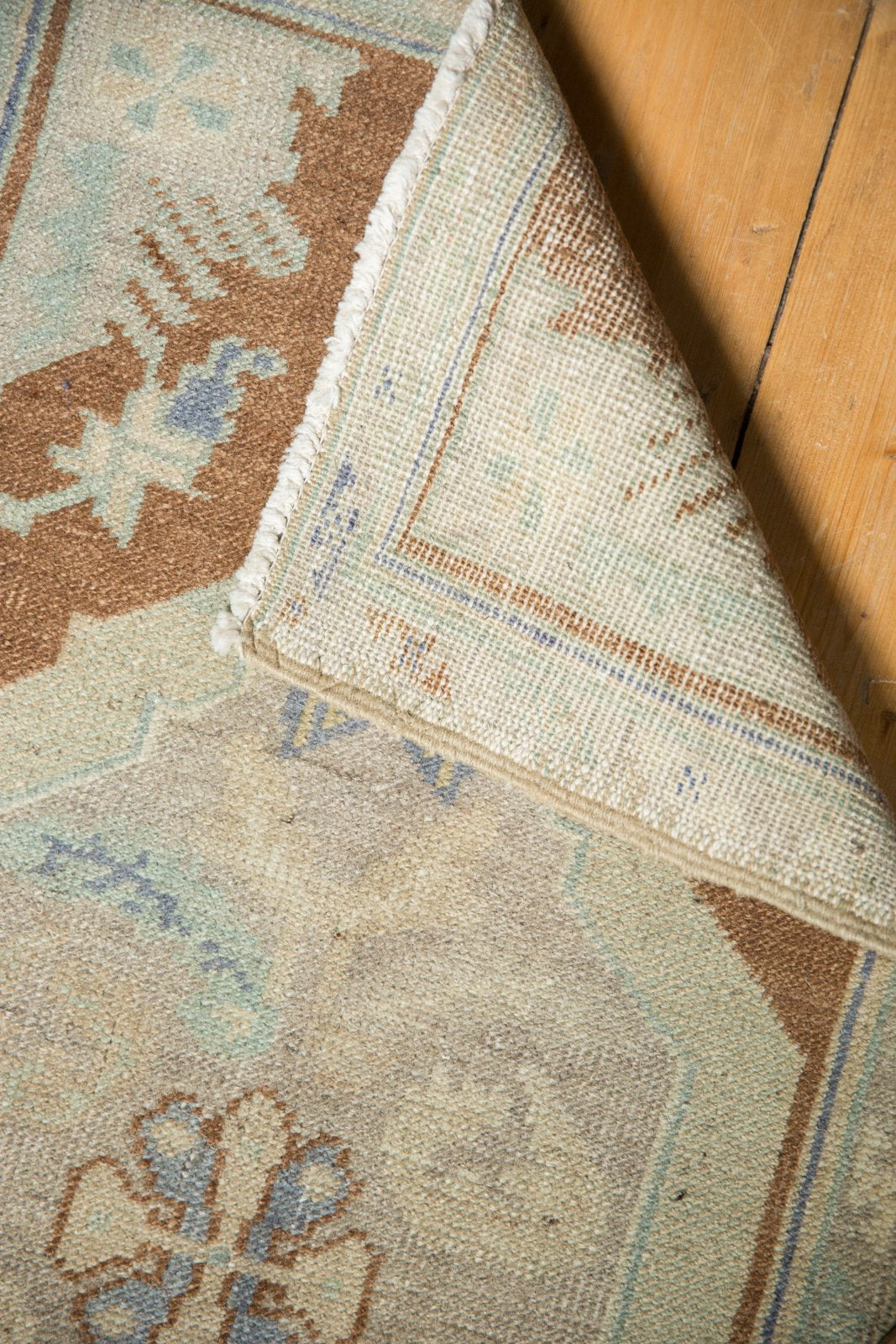 1.5x3 Vintage Distressed Oushak Rug Mat