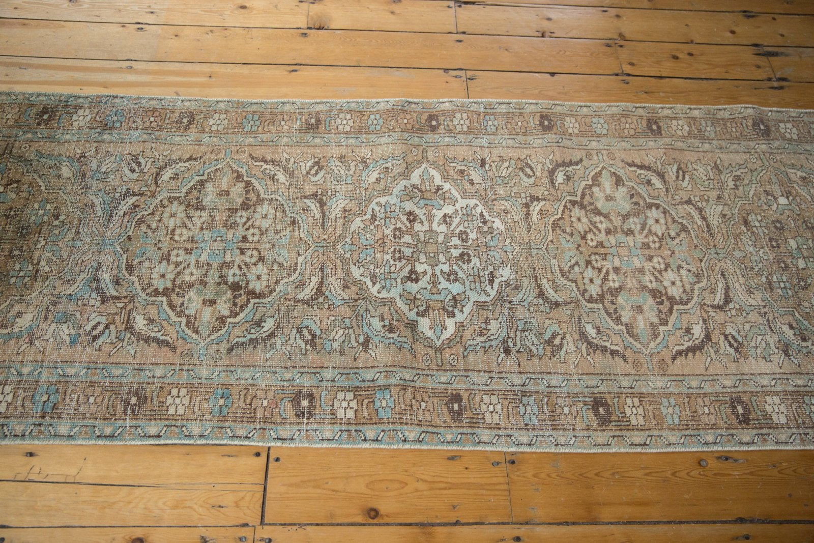 3x11 Vintage Distressed Ahar Rug Runner