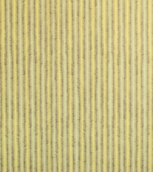 Yellow Fishbone Retro Wallpaper