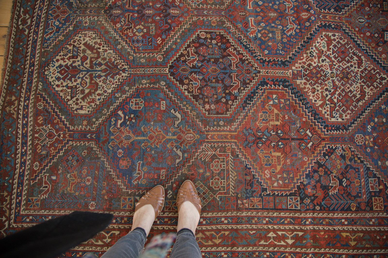 5x6.5 Vintage Qashqai Rug