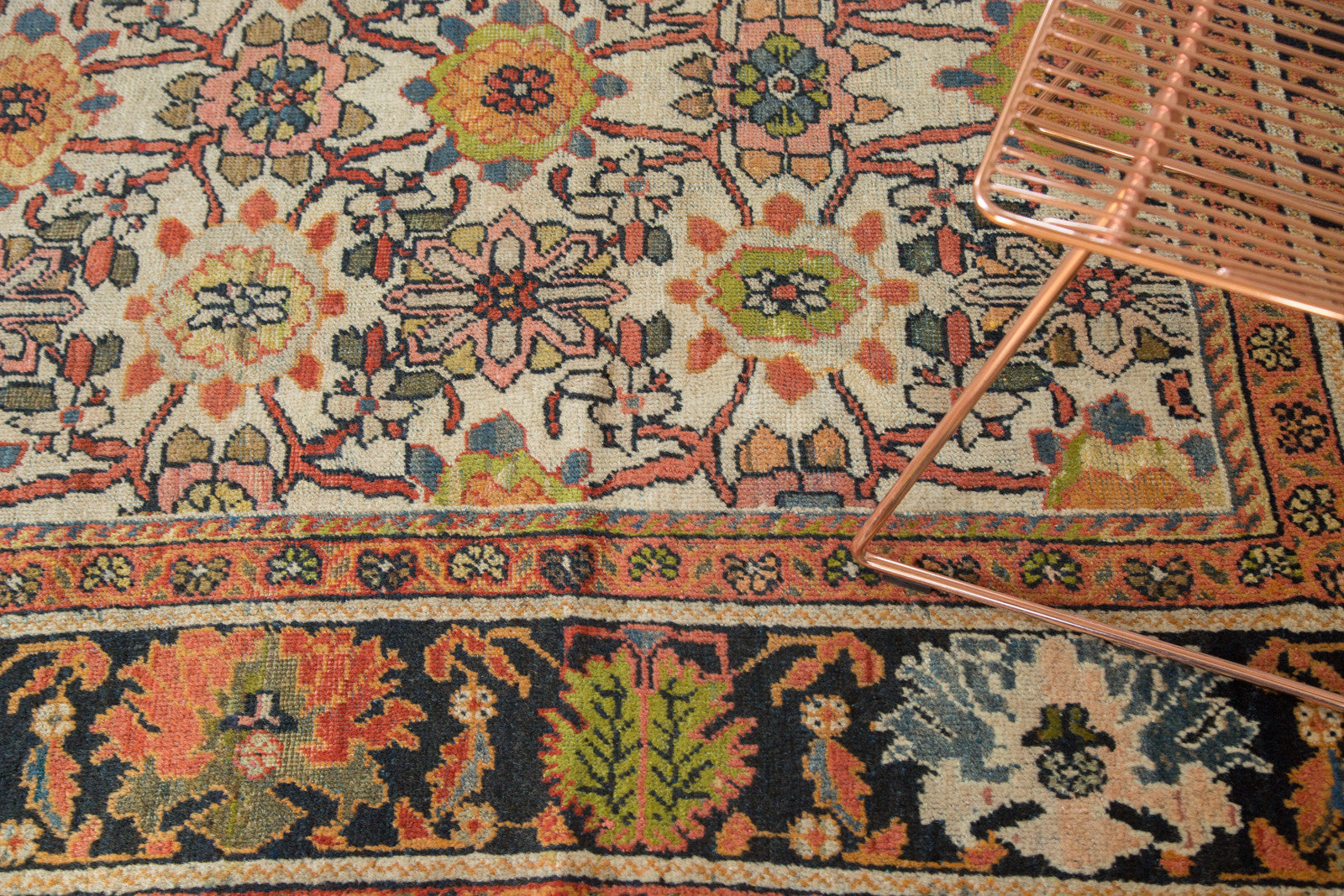 Vintage Mahal Persian Carpet 7'7" x 9'11" | circa 1930s – Item #sm001212