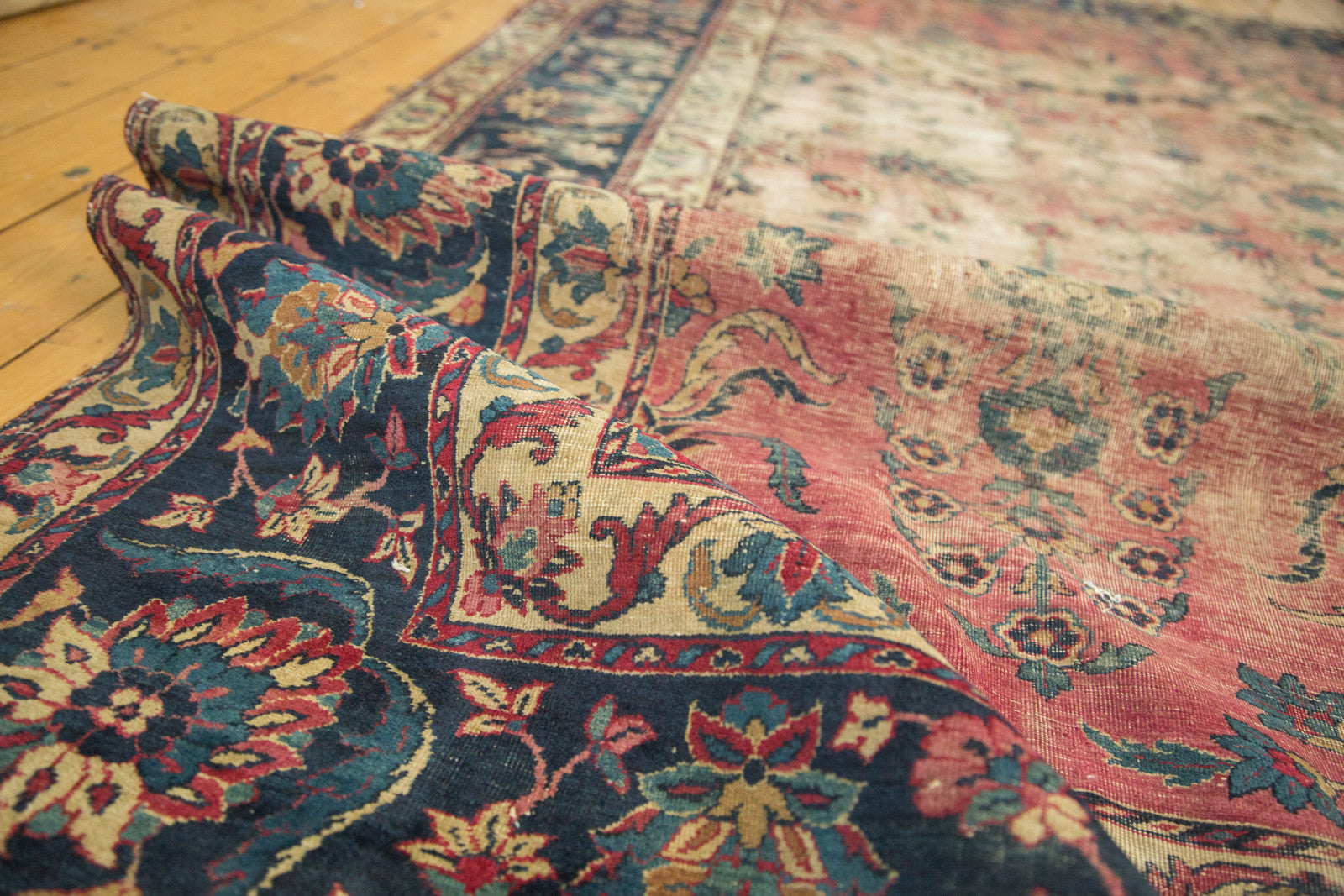 Vintage Yazd Persian Carpet 8' x 10' | circa 1920s
