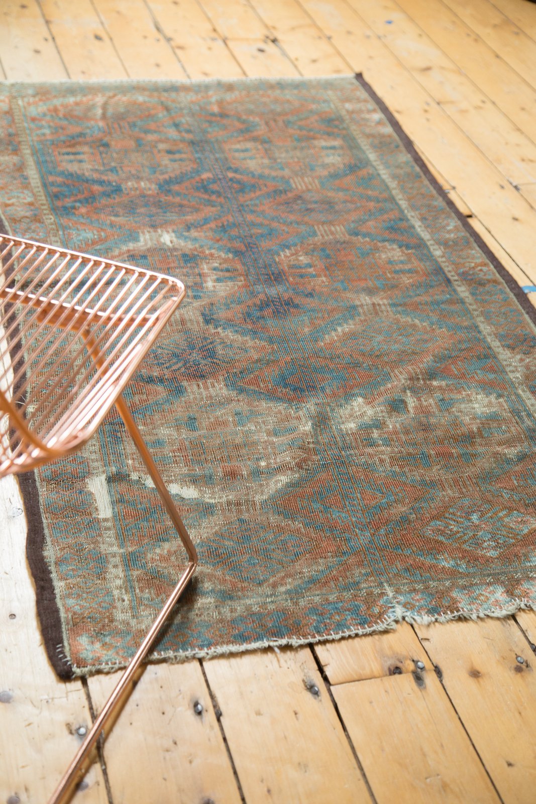 3x6 Vintage Distressed Belouch Rug Runner