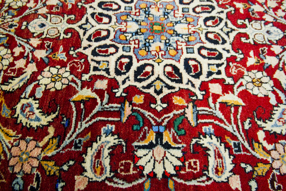 3x4 Red Persian Rug