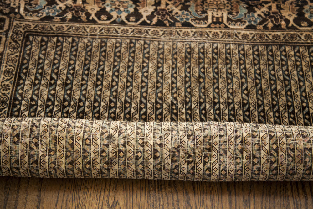 3x4 Fine Gold Vintage Rug